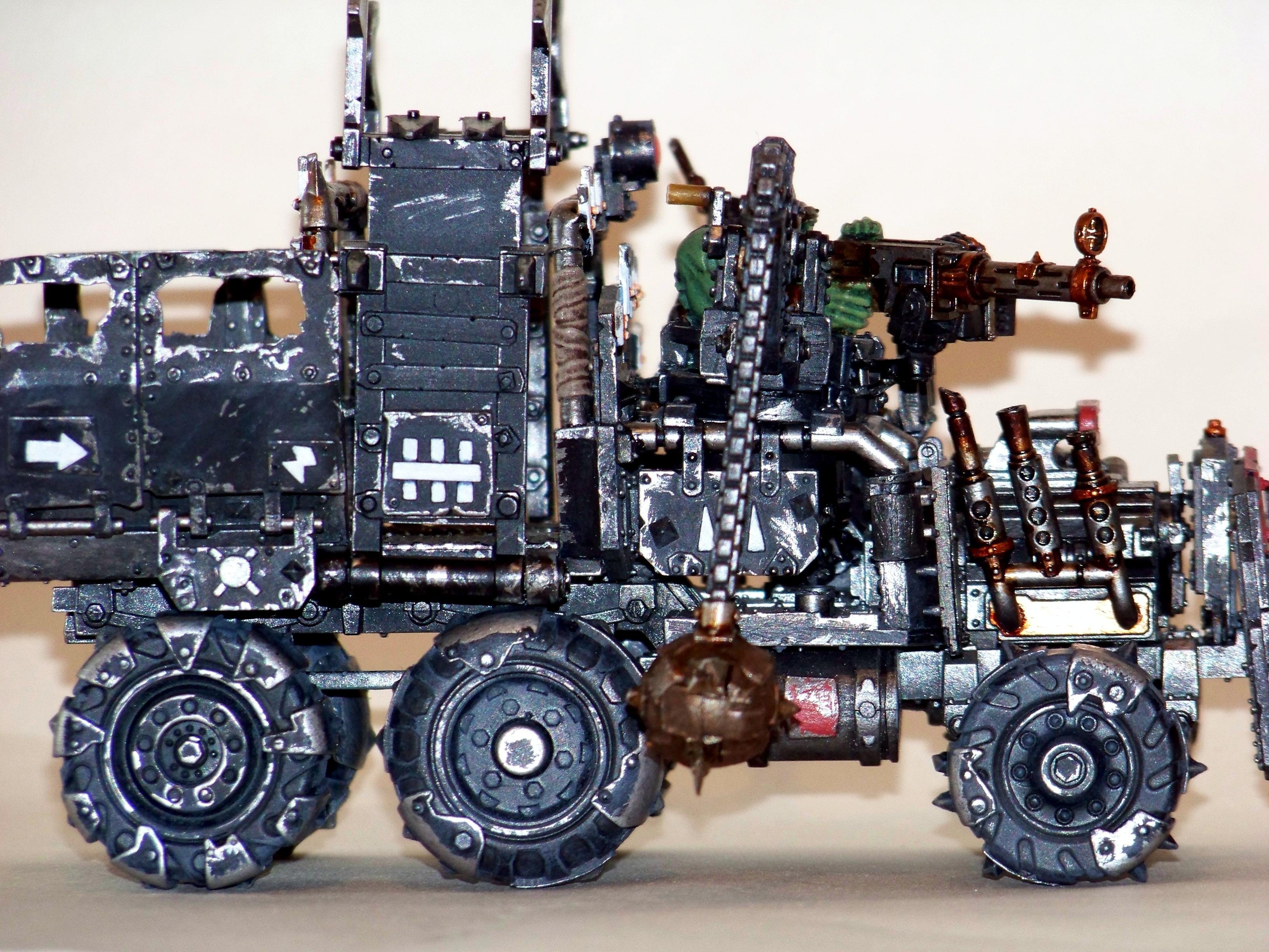 Orks, Trukk, Warhammer 40,000 - ork truck R/side - Gallery - DakkaDakka